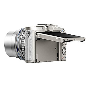 OLYMPUS Pen E-PL 8 EZ Double Zoom Kit [White][International Version, No Warranty]