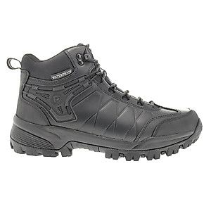 Propét Men's Ridge Walker Force Waterproof Hiking Boots, Black, 16 XX-Wide US
