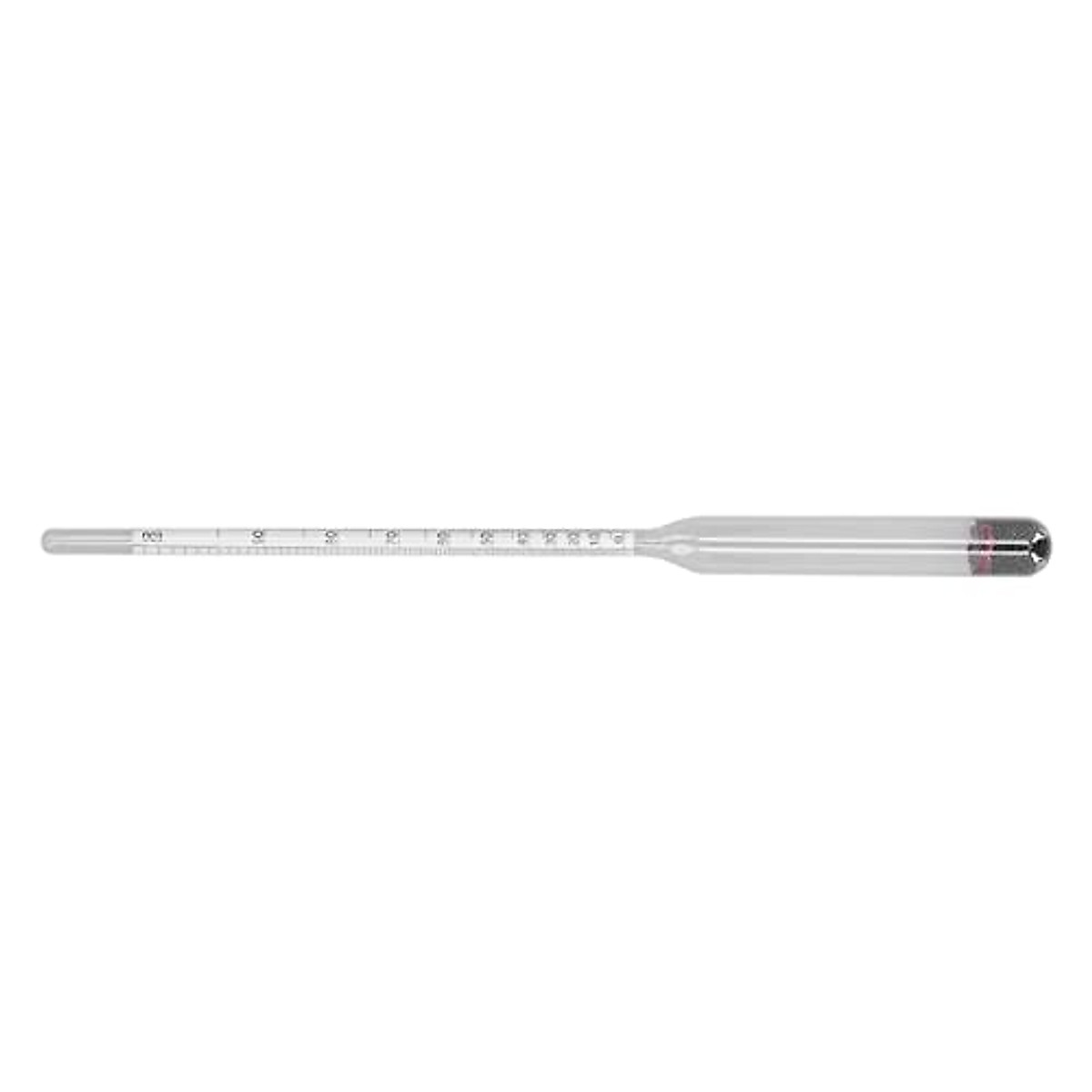 Beer Meter, Easy Reading Glass Hydrometer Tool Durable Wide Application for Office