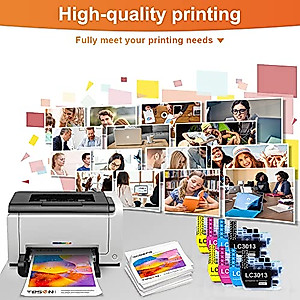 TESEN Compatible LC3013 Ink Cartridge Replacement for Brother 3013 LC 3013 LC3011Use with Brother MFC-J491DW MFC-J497DW MFC-J690DW MFC-J895DW Series Printer (8 Pack, 2Black 2Cyan 2Magenta 2Yellow)