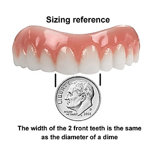 Veneers Teeth for Women and Men Natural Shade Comfort Fit Flex Snap on Veneers for Snap Covering Missing Teeth whitening Replacements Protect Your Teeth and regain a Confident Smile