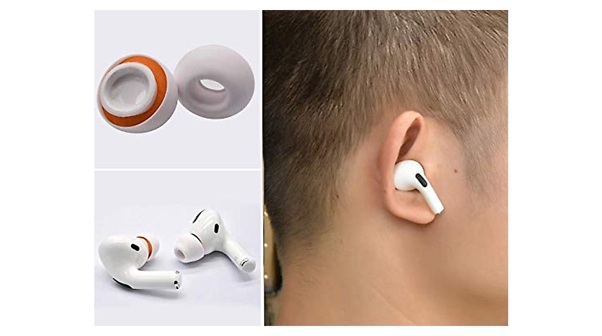 Zotech Memory Foam Ear Tips for Airpods Pro - 3 Pairs