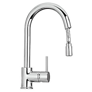 La Toscana 78CR591 Elba Pull-Out Spray Kitchen Faucet, Chrome