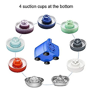 Wonder Creature Cat Fountain Pump for Cupcake Cat Fountain and 360 Stainless Steel Cat Fountain, Replacement Cat Fountain Pump, Pet Water Fountain Motor