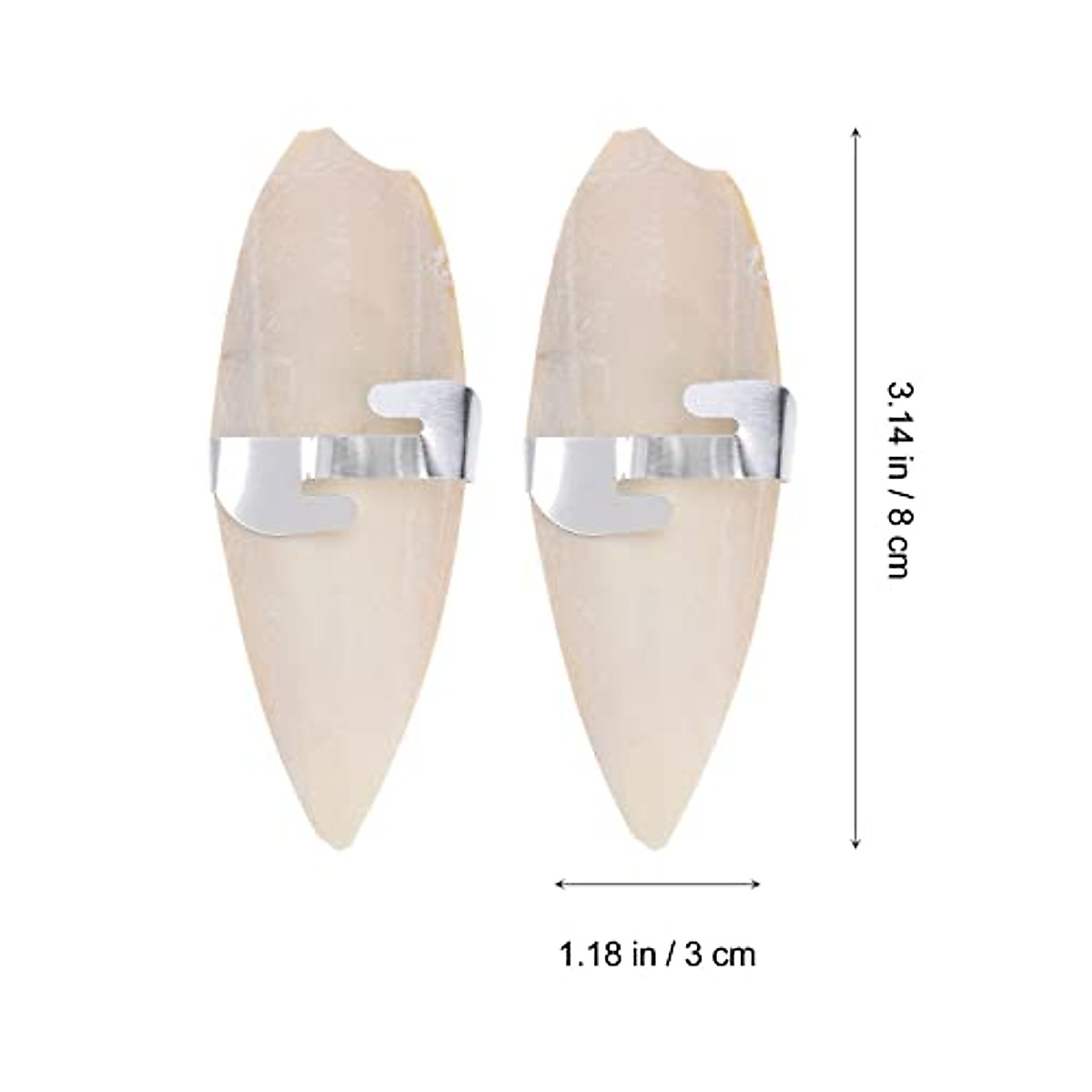 Hemobllo Cuttlebone for Birds- 6 Set Cuttlefish Bones with Metal Holder Parrot Cuddle Bone Chew Toy Pet Molar Toy Cuttlebone for Cockatiels Parakeets (10-12cm)