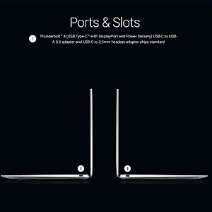 Dell XPS 13 Plus Business Laptop, 13.4" 4K UHD OLED Touchscreen, Intel Core i7-1260P, Zero-Lattice Backlit Keyboard, Fingerprint Reader, Killer Wi-Fi 6E, Windows 11 (16GB DDR5, 1TB PCIe SSD)