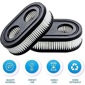 1PCs 593260 Air Filter, 798452 334404 Lawn Mower Air Cleaner Replacement Filters for 4247 5432 5432k 09P00 09P702 550E 500EX 550EX 625 575EX Mower Series Engine Accessories