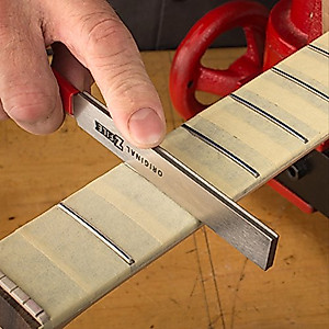 StewMac Z-File Fret Crowning File, Original Z-File - Two Diamond Edges - Shapes Both Sides At Once -Speeds Up Work!