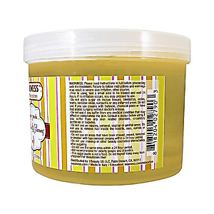 Waxness All Natural Soft Sugar Paste for Manual Application and Bandage Technique Honey Propolis 1.6 Pound