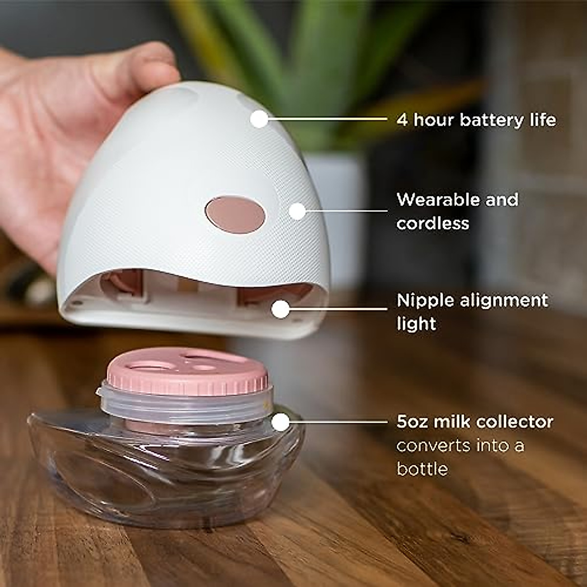 Tommee Tippee Made for Me in-Bra Wearable Double Electric Breast Pump