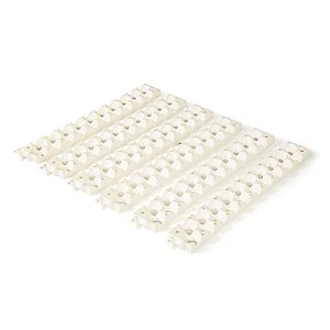 Farm Innovators 3400 Quail Rail Fits 120 Small Eggs, for 3400 Automatic Egg Turner, White (6 Pack)