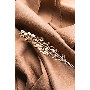 KHUSCO | 100% Baby Alpaca Wool Throw Blanket Joy | 71" L x 51" W | Warm Peruvian Cozy, Lightweight for Home and Travel | Camel