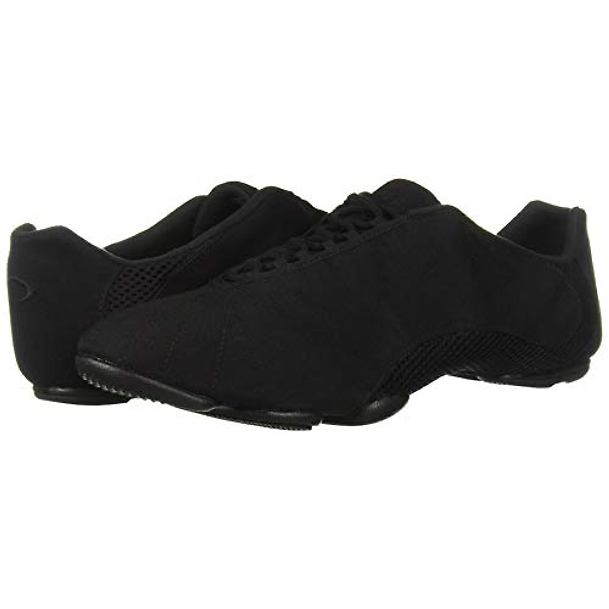 Bloch Women's Amalgam Canvas Sneaker Dance Shoe, Black, 13.5 Medium US