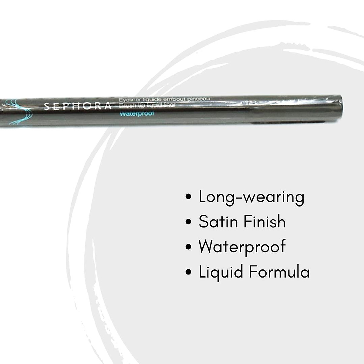 SEPHORA COLLECTION Hot Line Brush Tip Waterproof Liquid Eyeliner 01 Black