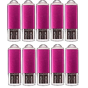 (100 Pack) USB 2.0 Flash Drive Thumb Pen Drive | Color Choose (256MB, Pink)