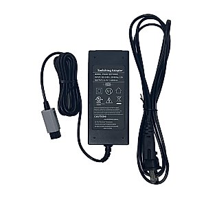 Pegly AC Adaptor Power Supply Compatible with Nintendo Wii Console