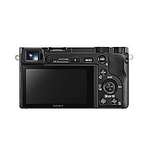 Sony Alpha a6000 Mirrorless Digital Camera 24.3 MP SLR Camera with 3.0-Inch LCD - Body Only (Black)