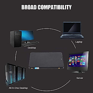 Shanrya SSD, Reliable SSD Hard Disk, for All-in-One Desktop Desktop Server Laptop(120G)