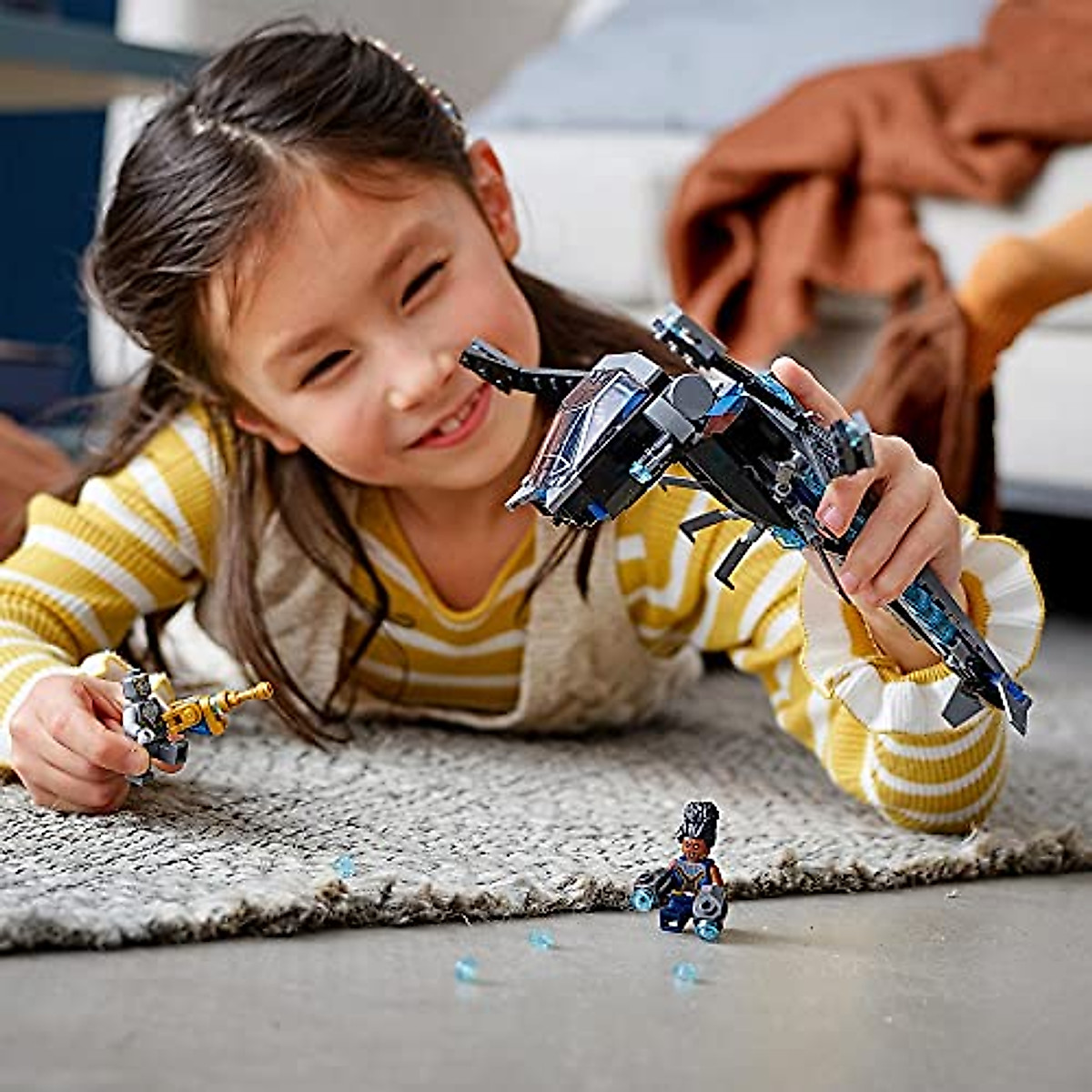 LEGO® Super Heroes Marvel Black Panther Dragon Flyer 76186 Building Kit Toy; Create The Final Battle Scene from Avengers: Endgame