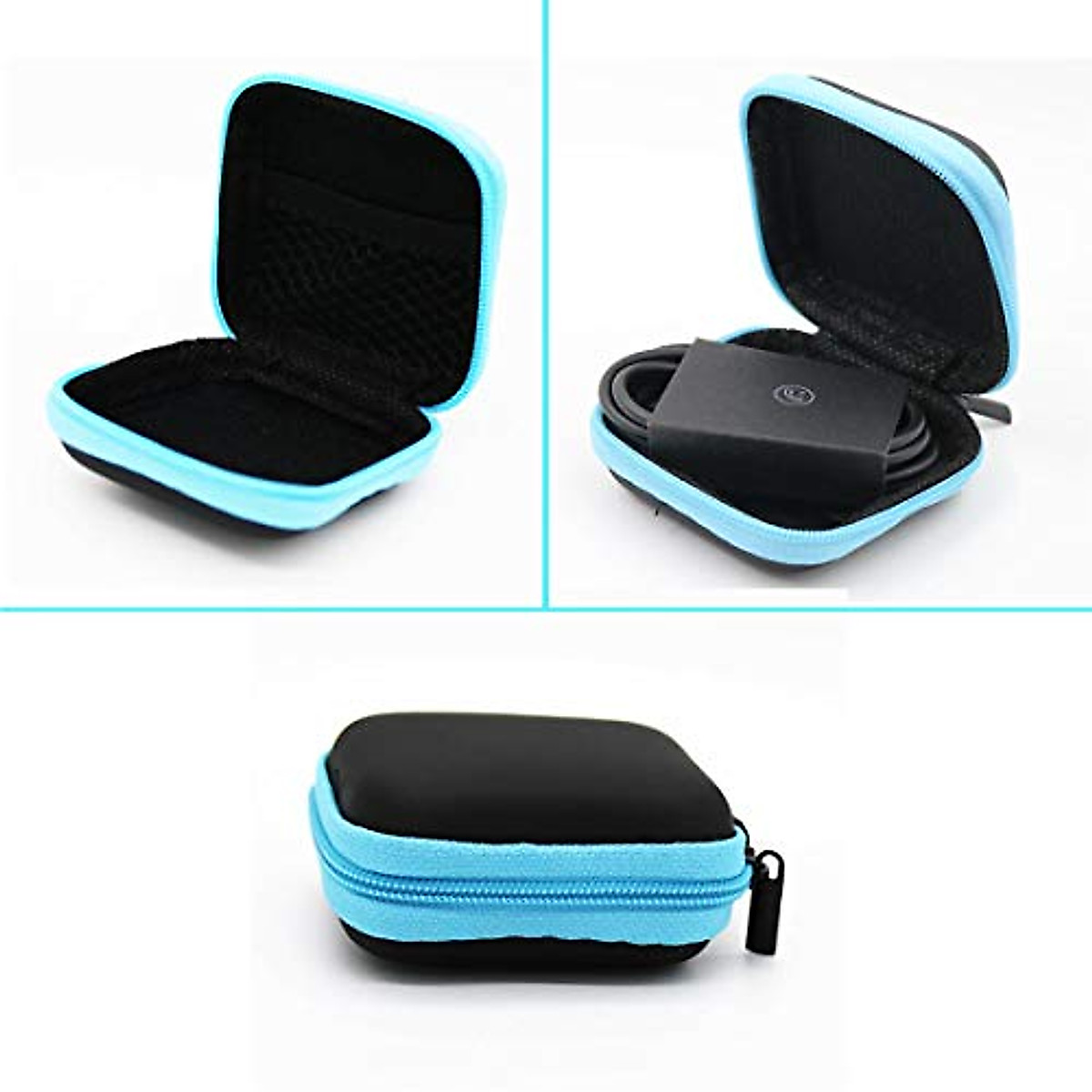 Beats Headphones Cord Beats Cord Replacement Aux Cord with Inline Mic and Volume Control for Beats by Dr Dre Headphones Solo/Studio/Pro/Detox/Wireless/Mixr/Executive/Pill (Black+Storage Case)