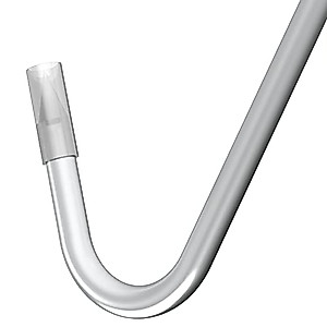 OK5STAR 12 Inch Long Stainless Steel Meat Hook 2 PCS, T Shaped Handle Hay Hooks Boning Hooks for Butcher Kitchen Restaurant Tool BBQ Accessories