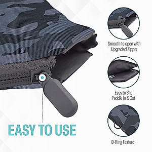 Palms-O-Aces Pickleball Paddle Covers Only - Protect Your Paddle with Our Durable and Padded Pickleball Paddle Cover - Zipper Closure and Canvas Material Pickleball Covers for Paddles