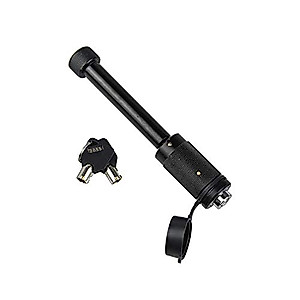 TOPTOW 63520 Trailer/RV Hitch Lock, 5/8 inch Locking Pin Dia, 3-1/2 inch Span, Fits for Class 3, 4, 5 Receiver