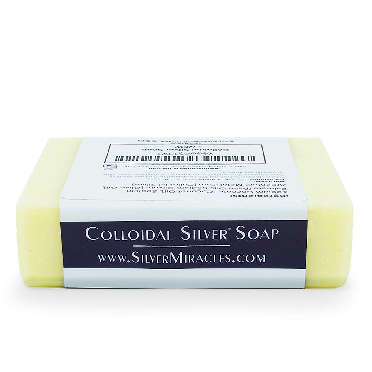 Silver Miracles - Colloidal Silver Soap - 3 pack