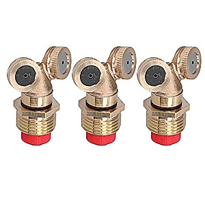 Water Spray Head, Irrigation Accessory Garden Spray Nozzle Brass Nozzle for Watering for Flowers Greenhouses for Gardens for Greenhouses