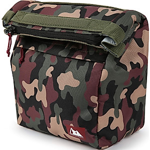 Arctic Zone Kids Classics Lunch Sack with 210g Ice Pack and 4 Piece Kids Sandwich Set - Blue