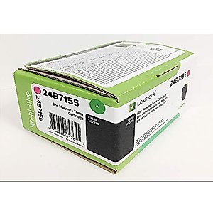 Lexmark 24B7155 C2240 XC2235 Toner Cartridge (Magenta) in Retail Packaging