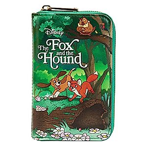 The Fox and the Hound Book Zip Around Wallet