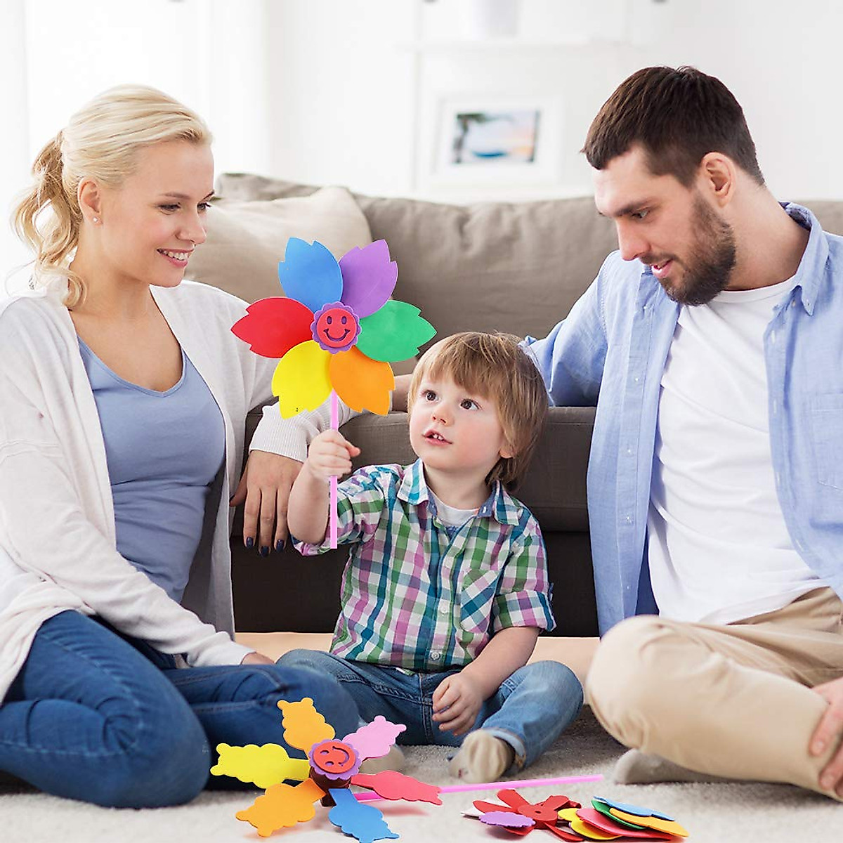 4PCS Art Craft Gift for Kids Paper Plate Art Kit for Girl Boy Toy DIY Animal Art Supply Projects Toddler Creative Activity Children Preschool Game Crafts