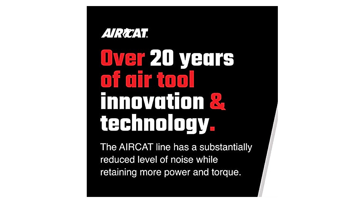 AIRCAT 6340-A: Powerful 1 HP Angle Grinder at 11,000 RPM