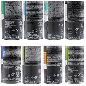 Dove Men+ Care Dry Spray Antiperspirant Deodorant 150 ML Pack of 6 Mixed Scents 5 Fl Oz (Pack of 6) 30 Fl Oz