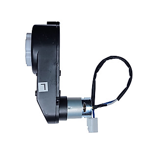 CIFDIAR Front Left Side 24V Gearbox Motor with Connection Cable for Torex UTV 4x4 Front Wheel by Huffy Kids Ride On Car