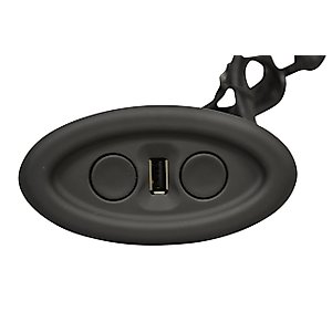 FR 2 Button Handset for Power Recliners w USB, Matte Finish
