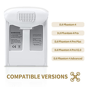 Viestbel Phantom 4 Battery 15.2V 5870mAh, Intelligent Flight Replacement Battery for DJI Phantom 4 Series Drones| DJI Phantom 4, Phantom 4 Pro, Phantom 4 Pro V2.0, Phantom 4 Advanced