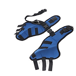 Tnfeeon Dog Knee Brace, Leg Brace Ligament Injury Joint Pain and Muscle Sore Adjustable Rear Support for Knee Dislocation Pet Knee Brace Recommended for Dog (S)