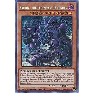 Exodia, the Legendary Defender - TN19-EN003 - Prismatic Secret Rare - Limited Edition
