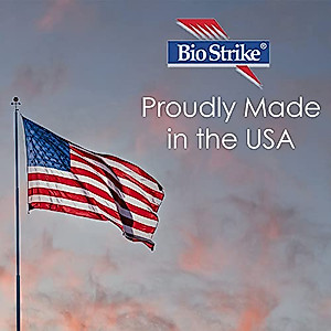 BioStrike Compost Crock - Activated Carbon Filters for Compost Bucket, Control Kitchen Odors, 5.5-inch Round, Made in USA (6 Count)