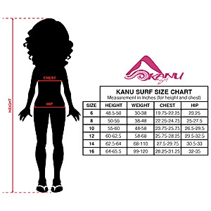 Kanu Surf Girls' Beach Sport Cut-Out One Piece Swimsuit, Solid Red, 12