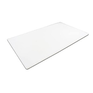 Thirteen Chefs Cutting Boards for Kitchen - 30 x 18 x 0.5" White Color Coded Plastic Cutting Board with Non Slip Surface - Dishwasher Safe Chopping Board