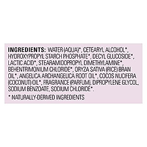 Love Beauty and Planet Shampoo Milk Moisture and Bounce for Waves and Curls Rice Oil and Angelica Essence 100 percent Biodegradable Shampoo 32 oz