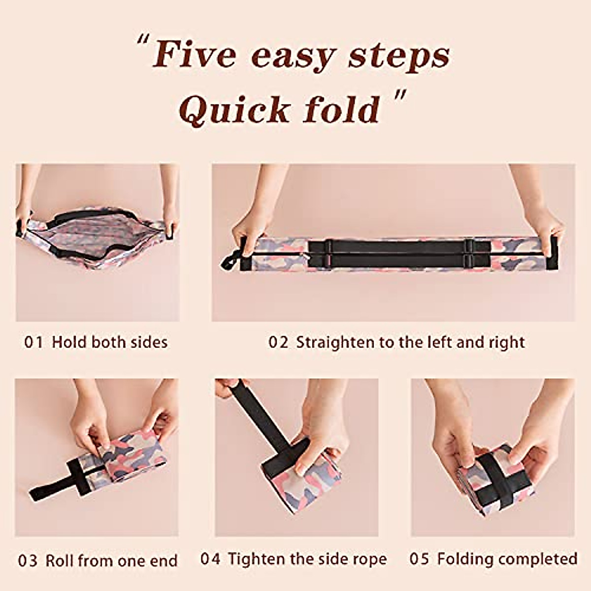 Plumeria Rubra Two Pieces Foldable Shopping Bag Portable Large Capacity Reusable Grocery Bag Daily Commuting Picnic Camping Storage Bag