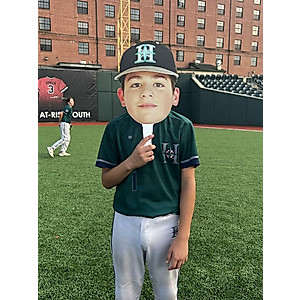 VictoryStore Custom Giant Head Paddle Fans 12 Inches by 18 Inches, 1 Photo, Photo Booth and Fan Props (6)