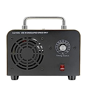 Commercial Ozone Generator 10,000 mg/h, Multipurpose Ozone Machine Odor Removal for Car Smoke, Timing Function & Carry Handle, Industrial O3 Air Purifier for Home Room, Basement (Yellow)