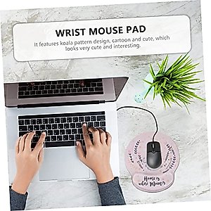 Pad with Wrist Rest 1pc Silicone Wrist Pad Wrist Rest Pad Gaming Mat Computer Mouse Pad Gel Mouse Pad Wrist Mouse Pad Mouse Base Wrist Rest Mouse Pad Koala Pattern Mouse Pad