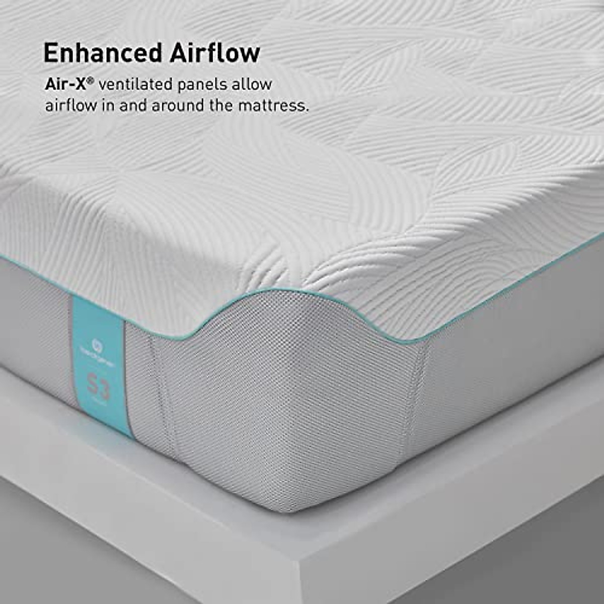 Bedgear Sport Performance Mattress – King Mattress – Firm Feel – Powered by Ver-Tex Technology – Instant Cooling and Breathable Sleep