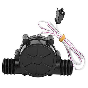 Jeanoko AC0-20V Hydraulic Generator Tubular DC 3 Phase Water Generator Micro Hydroelectric Charging Tool High Power G1/2in Male Thread Power Generator for Sanitary Ware